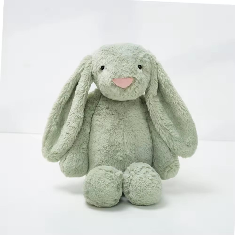 🐰 Preorder: Personalized Plush Bunny with Embroidered Ear — Easter Del ...